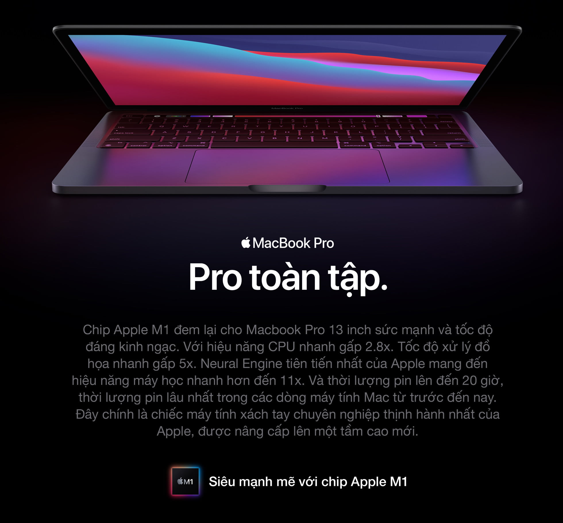 MacBook Pro 13 inch M1 2020 | Thế Giới A Lô